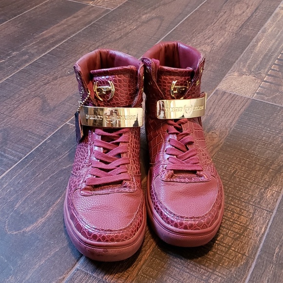 Phat Farm | Shoes | Red Hightop Sneakers | Poshmark